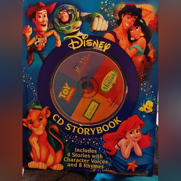 Disney | Toys | Classic Disney Cd Storybookwcd Little Mermaidtoy ...